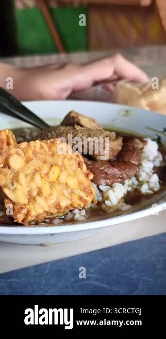 Rawon traditional food indonesia Stock Videos & Footage - HD and 4K ...