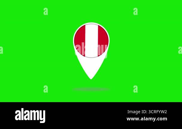 Peruvian flag isolated on Stock Videos & Footage - HD and 4K Video ...