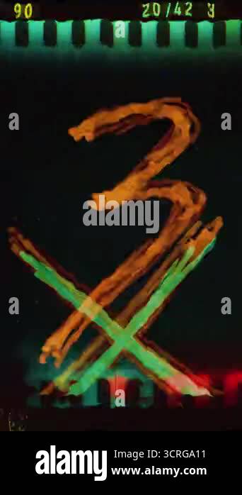 Grunge 8mm Film Frame Overlay with Distressed Edges. High quality 4k ...