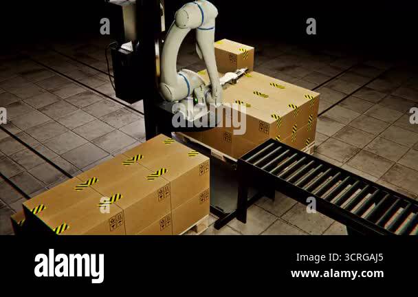 Automatic box packing machine Stock Videos & Footage - HD and 4K Video ...