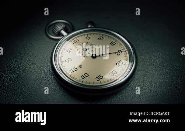 Old Pendulum Stopwatch Timelapse Stock Video Footage - Alamy