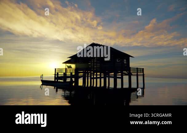 Dock pier house sunset sea Stock Videos & Footage - HD and 4K Video ...