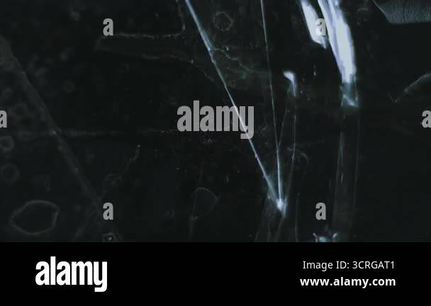 Futuristic Science Experiment. Dark Laboratory Research under a ...