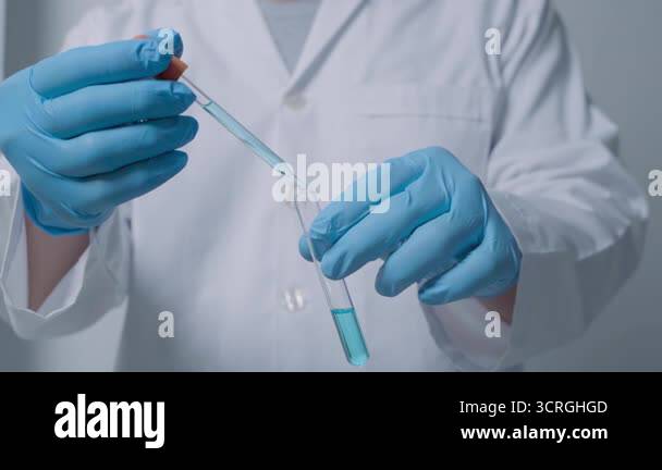 FDA approved medical and pharmaceutical concept with scientist holding ...