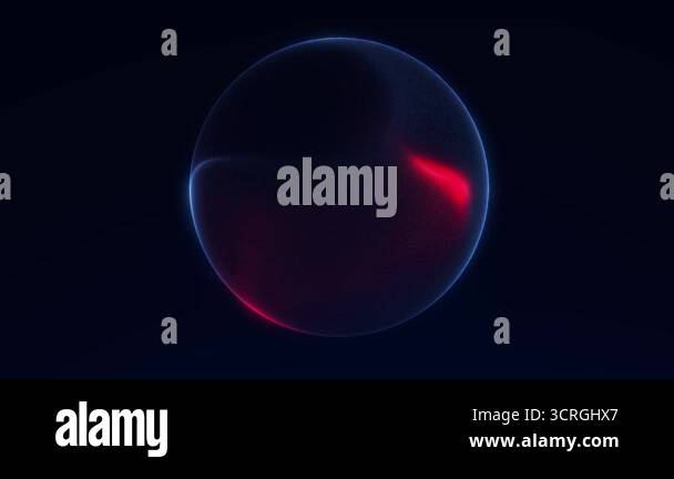 Bright red blue glowing sphere Stock Videos & Footage - HD and 4K Video ...
