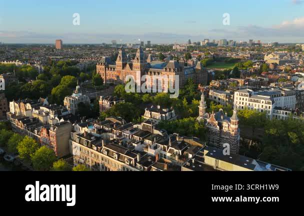 Aerial footage highlights Amsterdams unique architecture and vibrant ...