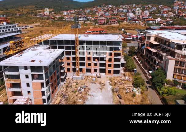 Coastal high rise construction skyline Stock Videos & Footage - HD and ...