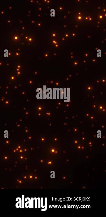 Glowing orange sparks floating in Stock Videos & Footage - HD and 4K ...
