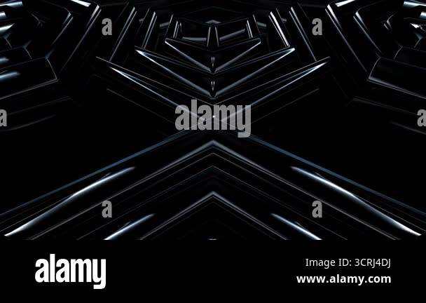 Unique cinematic background with abstract black figure patterns moving ...