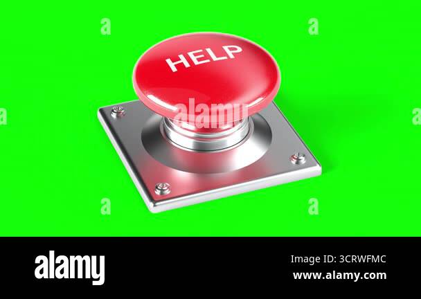 Red emergency button rotating on Stock Videos & Footage - HD and 4K ...