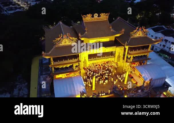 Raja Uda, Penang, Malaysia - Sep 16 2024: Tow Boo Keong Temple holds ...