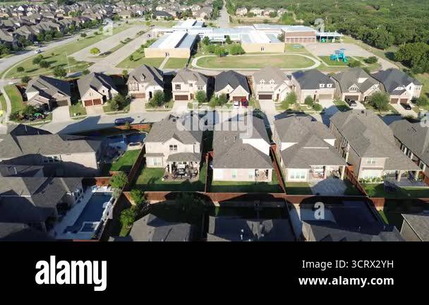 Elementary School in Lantana, Texas with track and field, playground ...