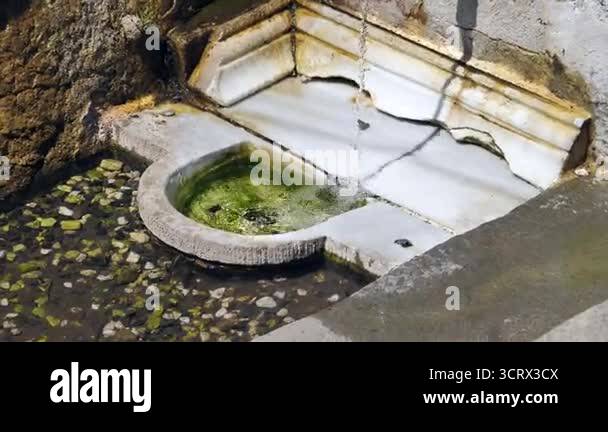 Asklepion Ancient City in Pergamon Historical Ruins of Healing Center4K ...