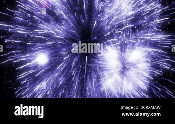 Fireworks Celebration Overlay Festive Background 4K Stock Video Footage ...