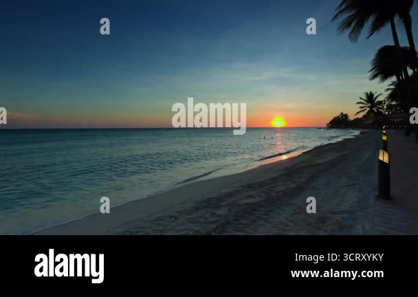 Aruba seashore sunset Stock Videos & Footage - HD and 4K Video Clips ...