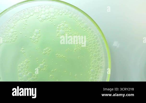 Skincare cosmetic products molecular formula concept. Face serum or ...