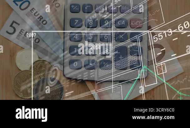Animation starting on calculator launching frames shifting labels and ...