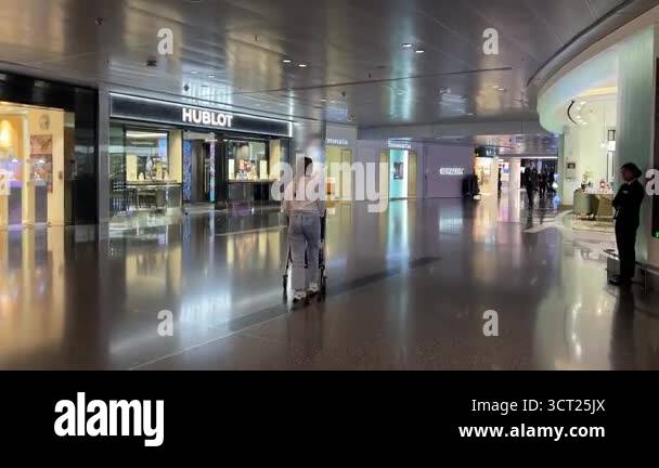 Qatar Doha Airport Glass Dome and Indoor Garden inside Hamad ...