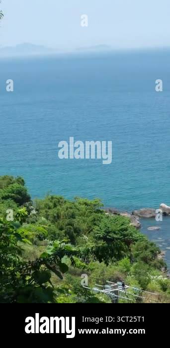 Lady Buddha statue at the Linh Ung Pagoda in Danang city in Vietnam ...