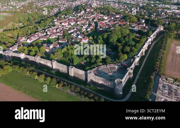 Medieval walls provins france Stock Videos & Footage - HD and 4K Video ...