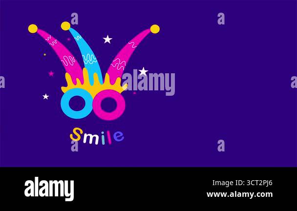 smile smile icon sign. colorful vector illustration with smile text ...