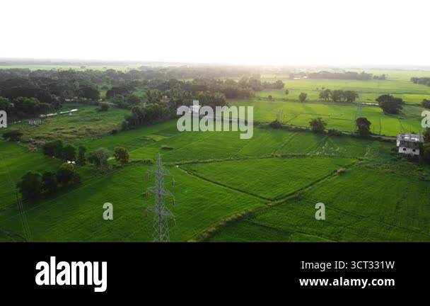 Electric power lines pols Stock Videos & Footage - HD and 4K Video ...