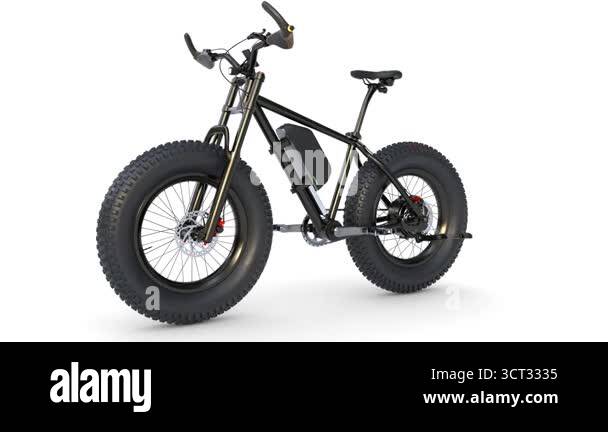 electric bicycle.3d and computer rendering animation video with 4k ...