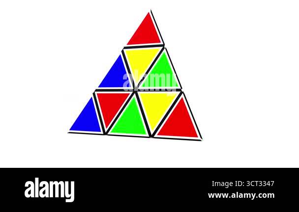 Triangle cube rotating animation Stock Videos & Footage - HD and 4K ...