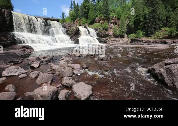 Romantic scenery middle falls gooseberry Stock Videos & Footage - HD ...