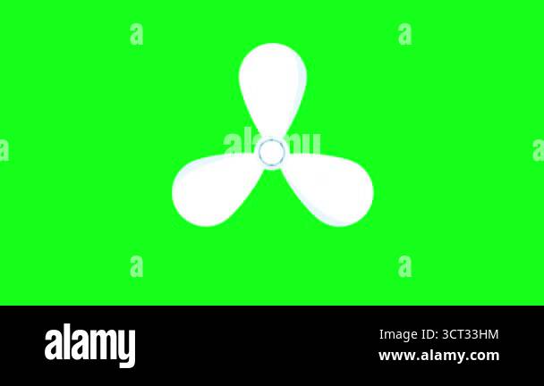 propeller, rotating fan propeller animated rotating fan propeller green ...