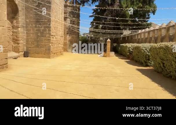 Exterior view of Santa Maria Castillo de San Marcos, a 13th-century ...
