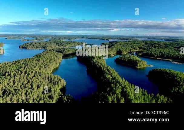 Explore the stunning natural beauty of Punkaharju, Finland, featuring ...
