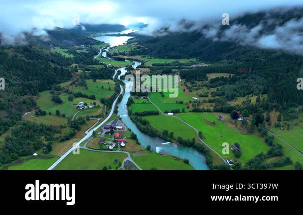 Experience the stunning natural beauty of Stryn, Norway, featuring ...
