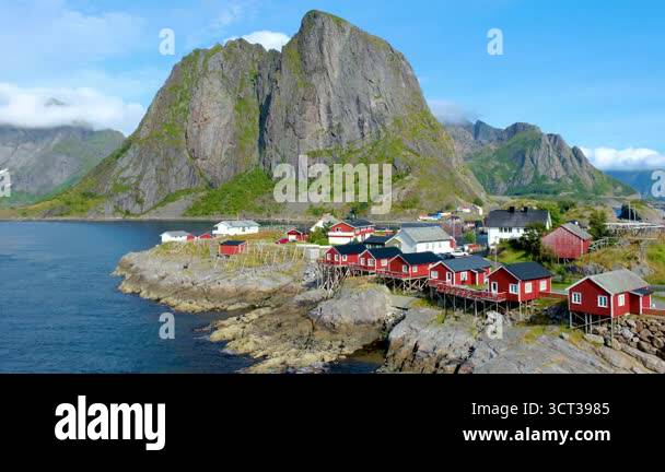 Colorful traditional red cabins Stock Videos & Footage - HD and 4K ...