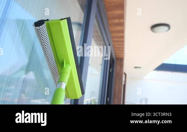Person using squeegee clean windows Stock Videos & Footage - HD and 4K ...