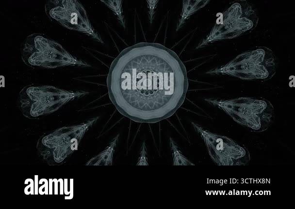 Amazing circular meditative mandala pattern. Mysterious and ...