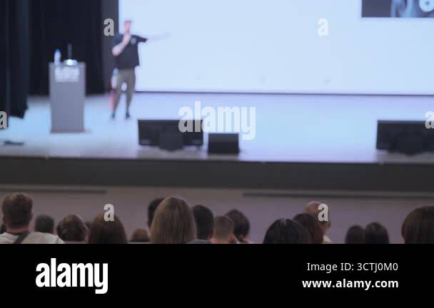 Presenting lecture collaboration training Stock Videos & Footage - HD ...