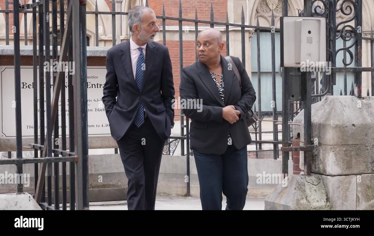 Mother of Stephen Lawrence leaves RCJ where she urged parole panel not ...