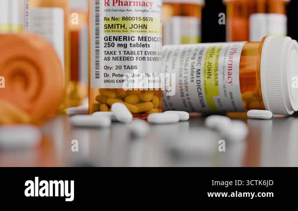 Slow Dolly Camera Movement Generic Medication Prescription Medicine ...