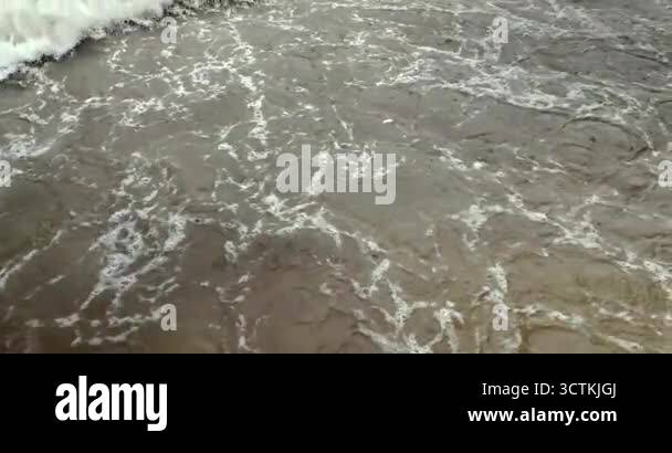 Turbulent water close shore Stock Videos & Footage - HD and 4K Video ...