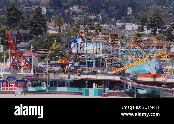 Beach waterfront santa cruz Stock Videos & Footage - HD and 4K Video ...