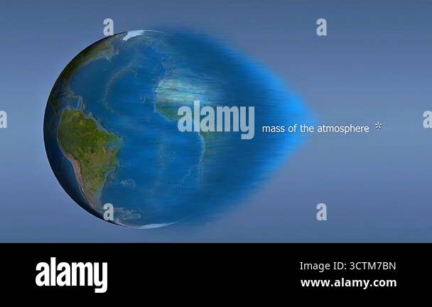 3D animation of Earths geosphere showing crust, mantle, and core with ...