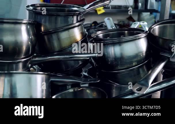 Pots pans collection Stock Videos & Footage - HD and 4K Video Clips - Alamy