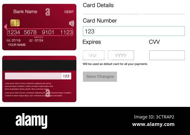 Debit card details Stock Videos & Footage - HD and 4K Video Clips - Alamy