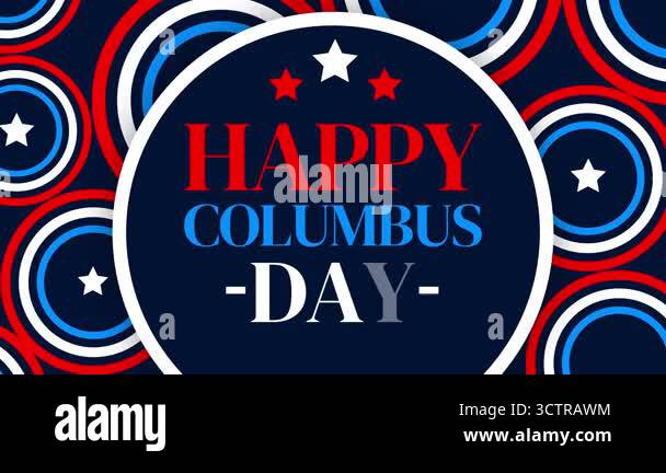 Second Monday in October is celebrated as Happy Columbus Day in the ...