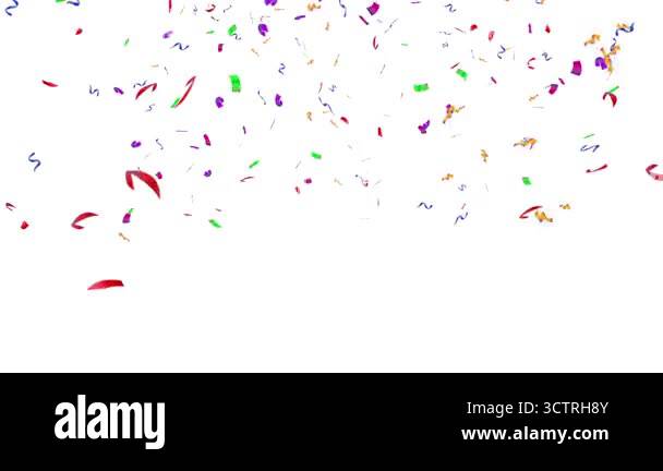 Confetti falling animation video Stock Videos & Footage - HD and 4K ...