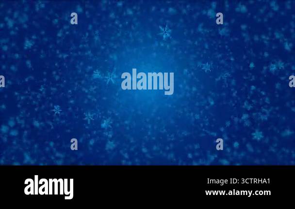 Snowflakes falling animation. Christmas Video Background Stock Video ...