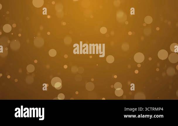bokeh background animation. Warm light background with sparkles Stock ...