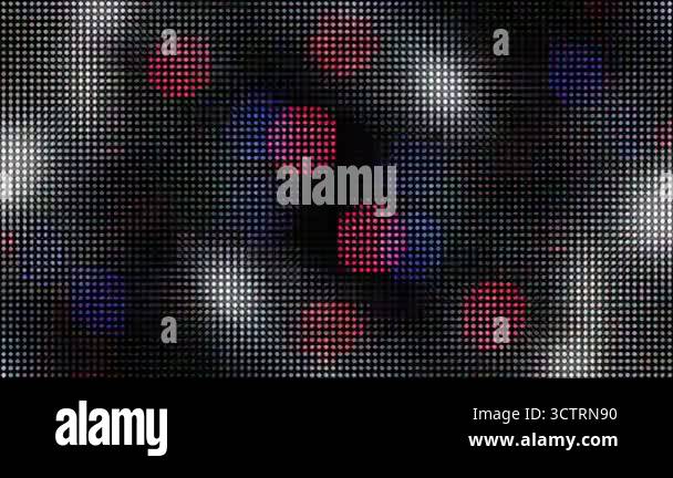 Blurred twinkling lights on dark background Stock Video Footage - Alamy