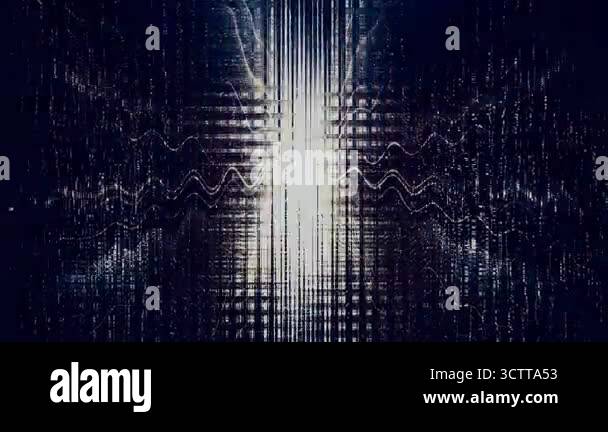 Looped zooming effect video of radiant and vibrant abstract background ...